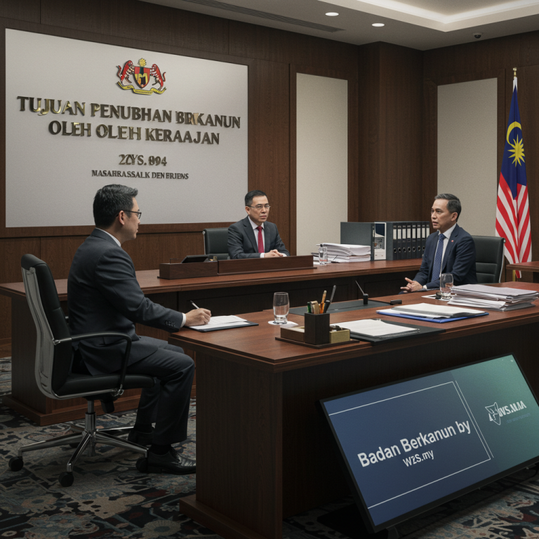 Tujuan Penubuhan Badan Berkanun oleh Kerajaan